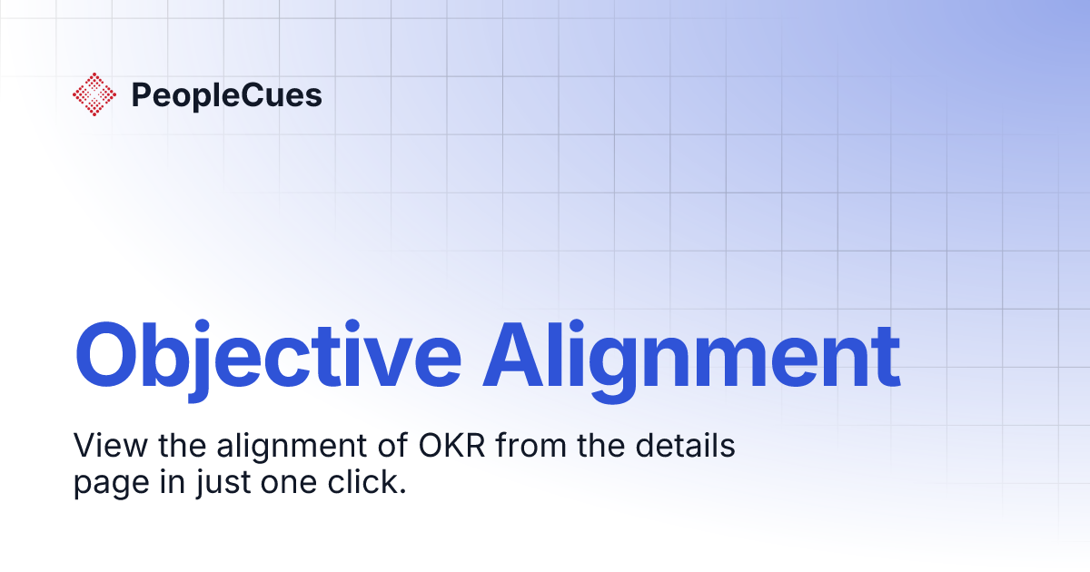 Objective Alignment | PeopleCues